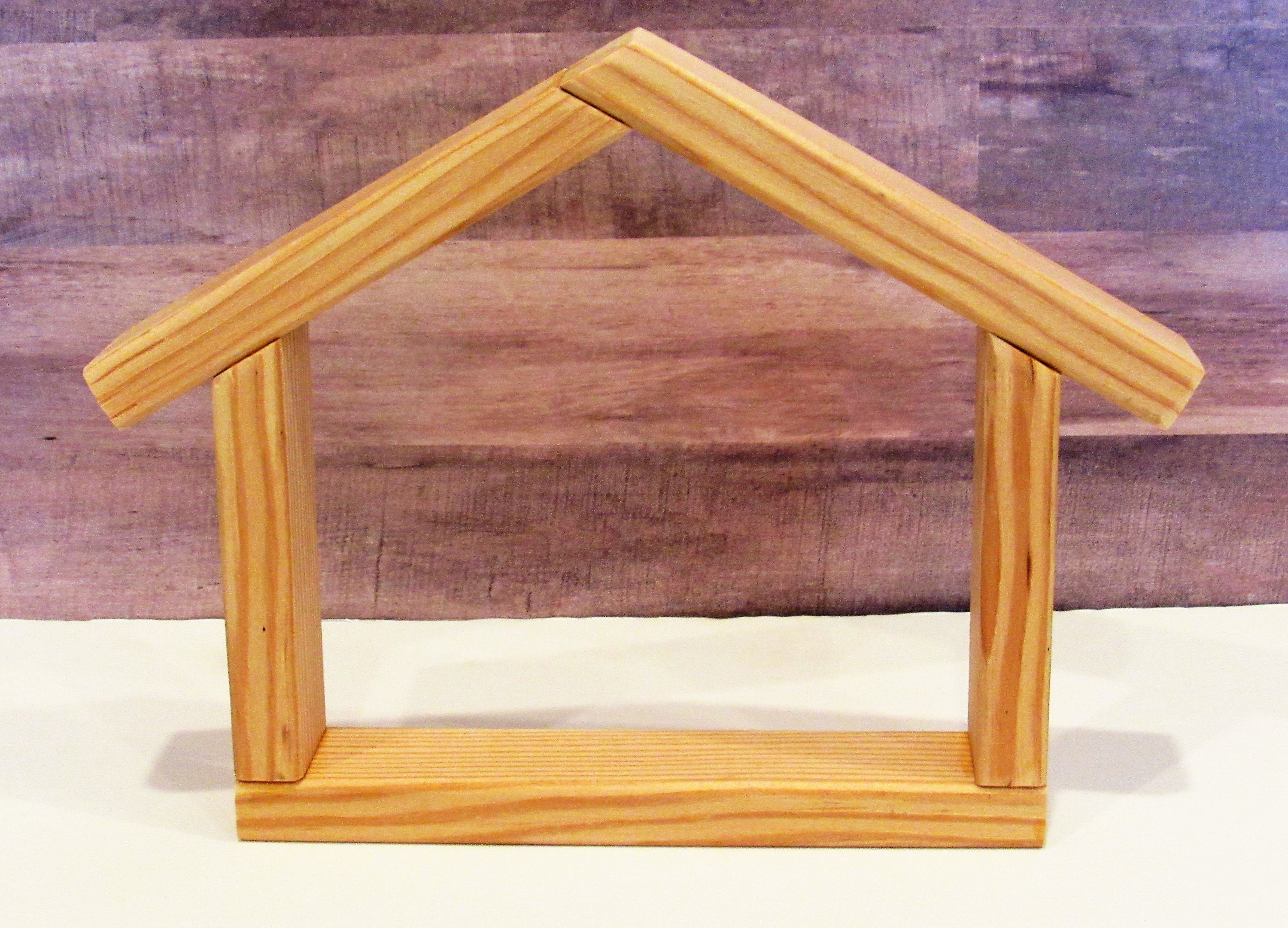 Simple Nativity Creche Stable Barn - Etsy