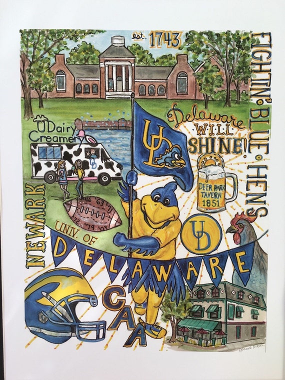 University Of Delaware Map