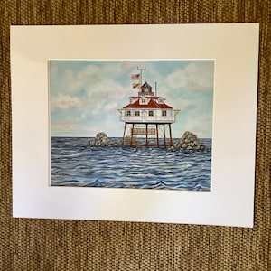 Thomas Point Lighthouse Print - Etsy