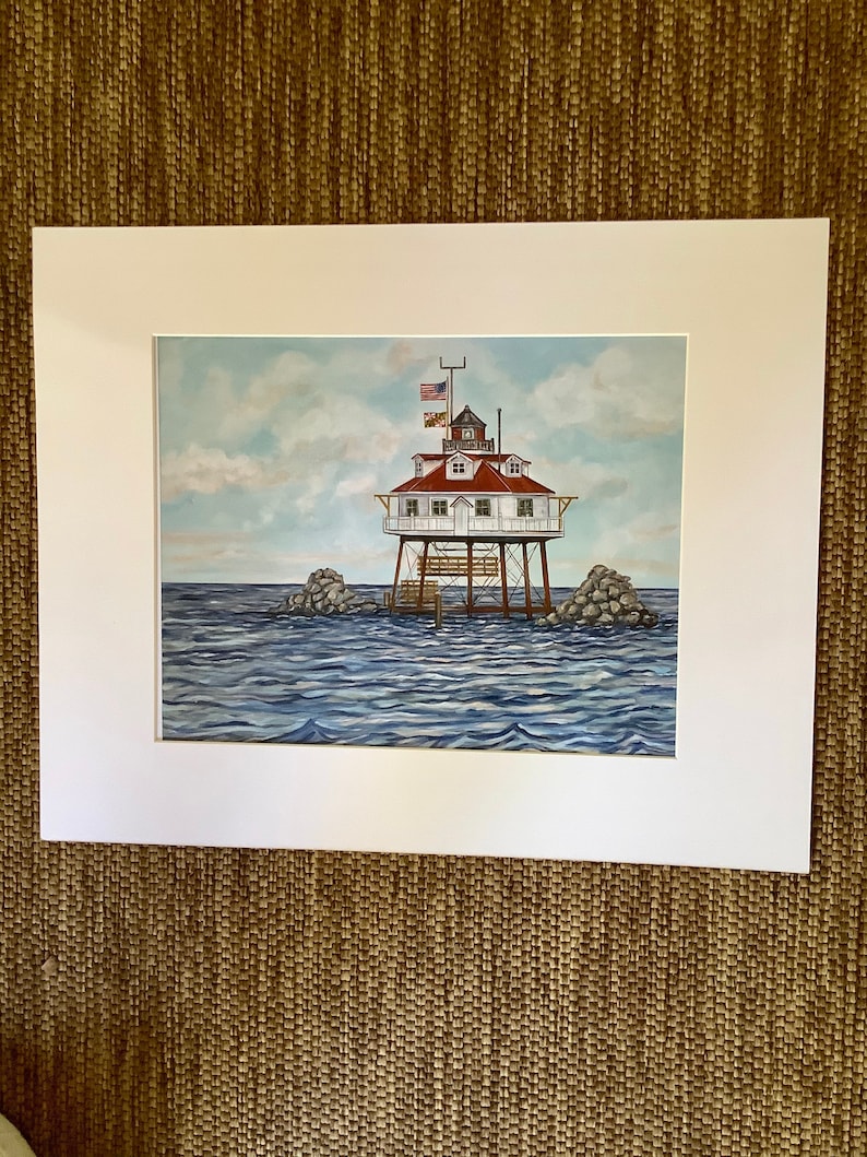 Thomas Point Lighthouse Print - Etsy