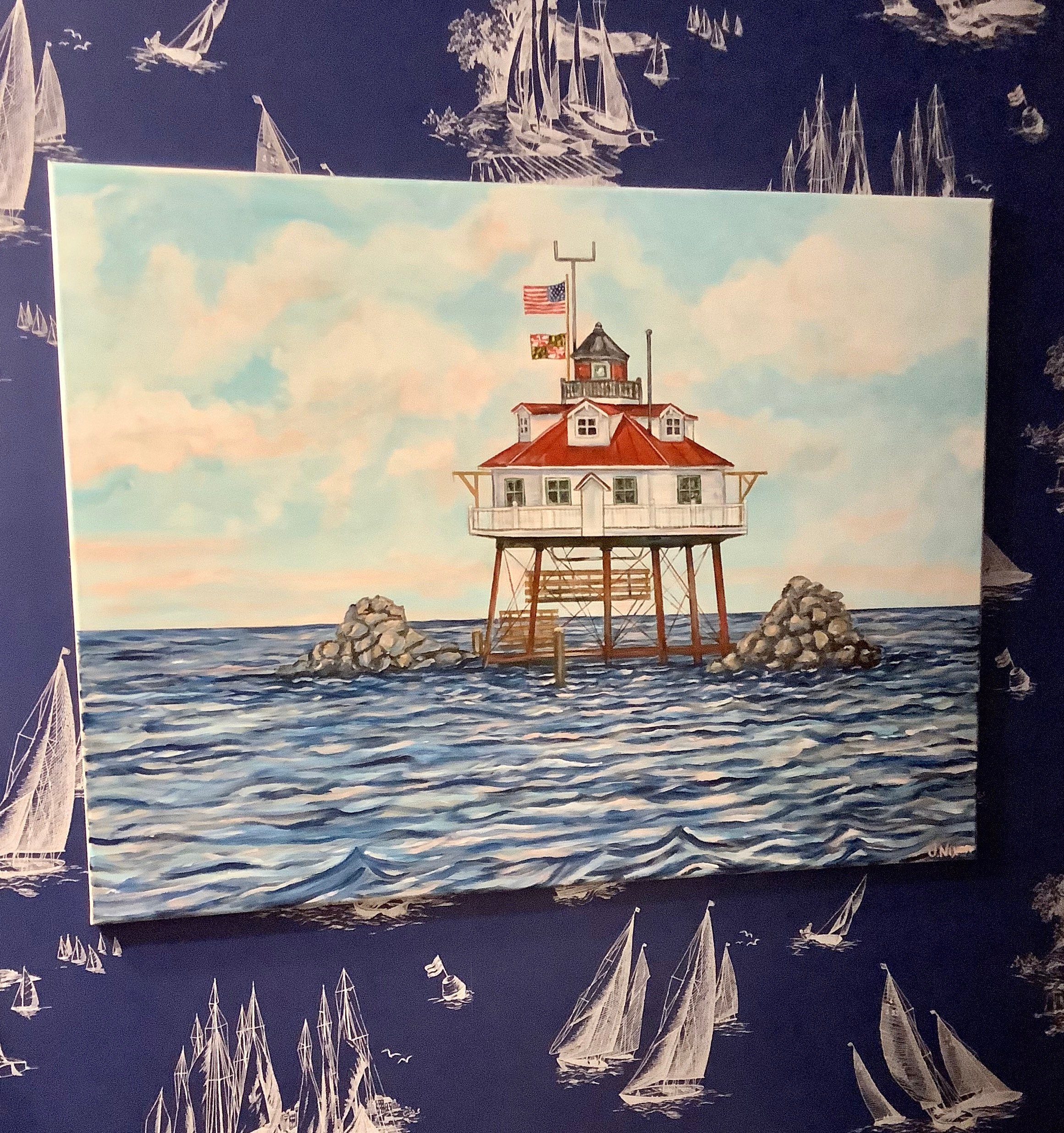 Thomas Point Lighthouse Print - Etsy