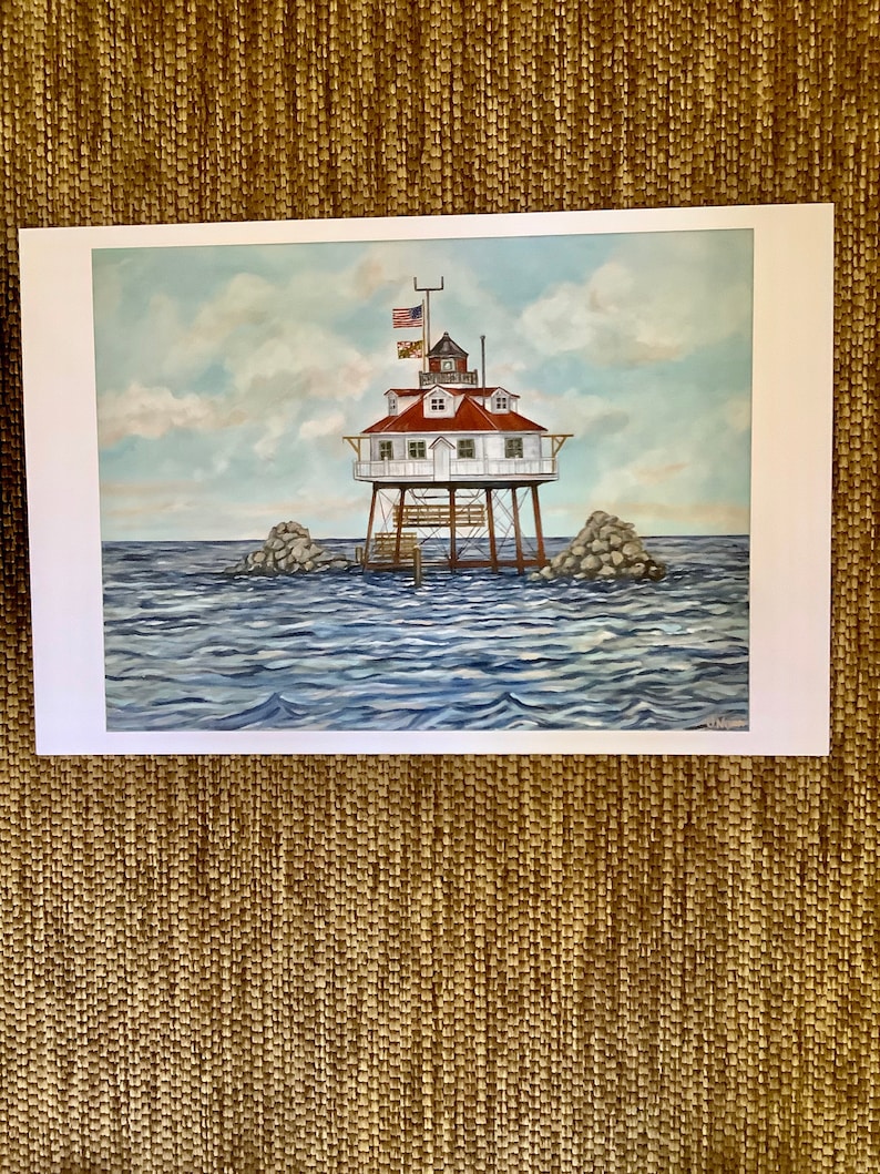 Thomas Point Lighthouse Print - Etsy