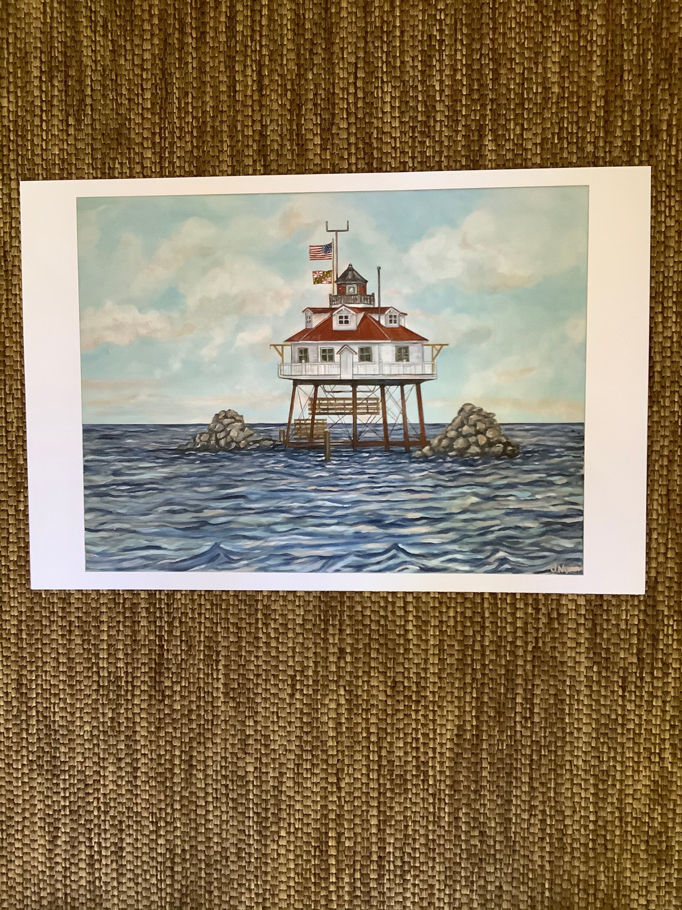 Thomas Point Lighthouse Print - Etsy