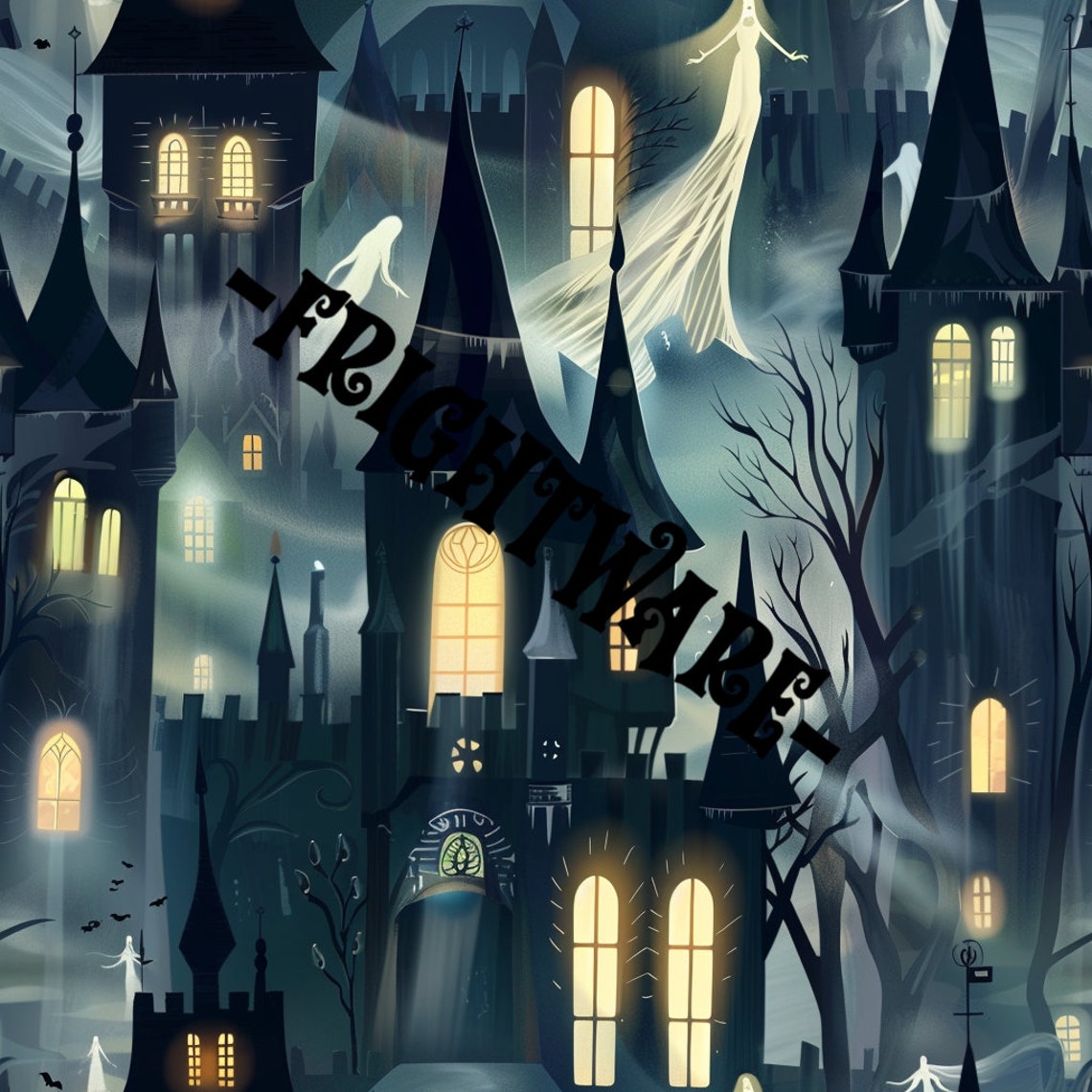 Halloween Horror Themed Printable Paper Stock Pack - Etsy