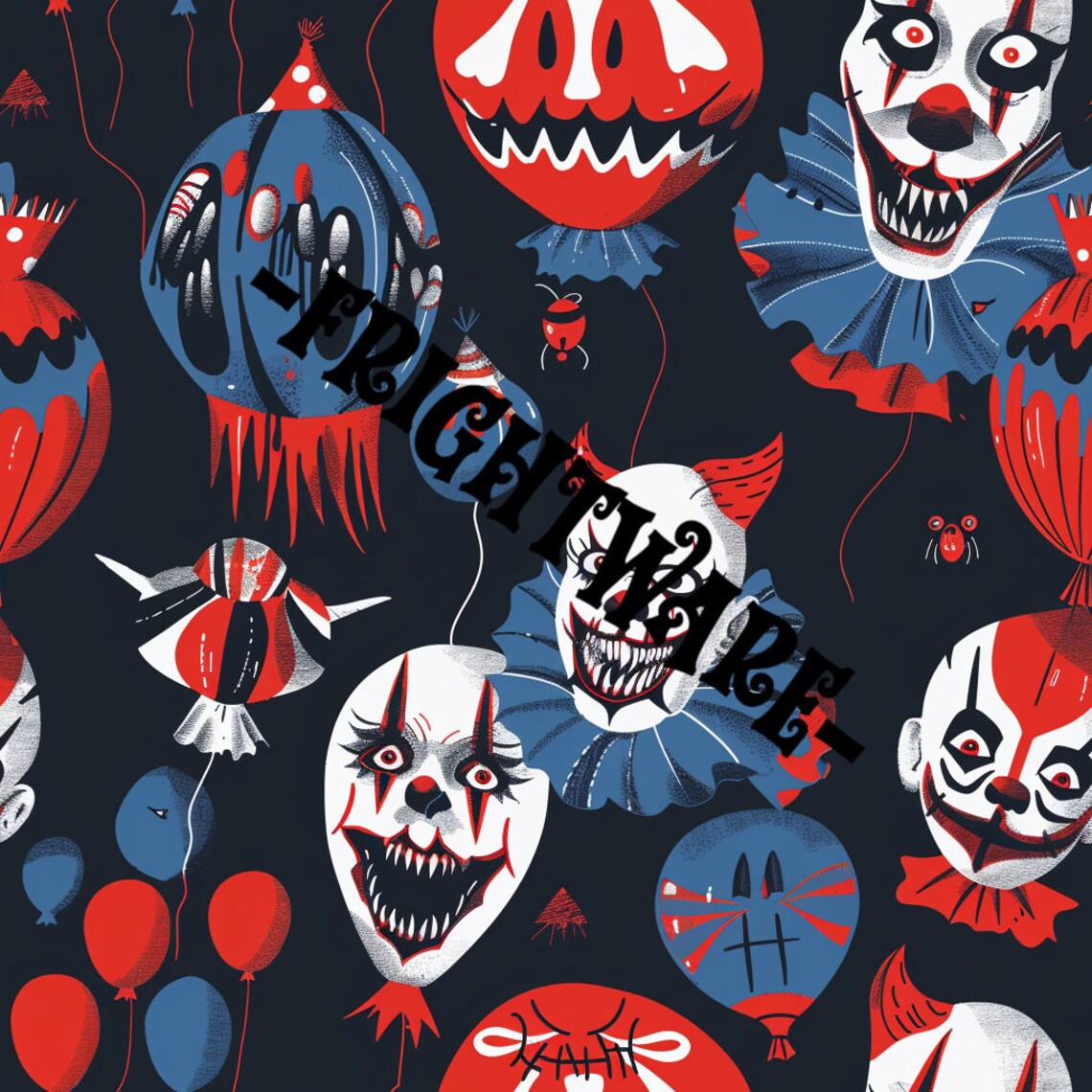Halloween Horror Themed Printable Paper Stock Pack - Etsy