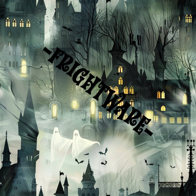 Halloween Horror Themed Printable Paper Stock Pack - Etsy