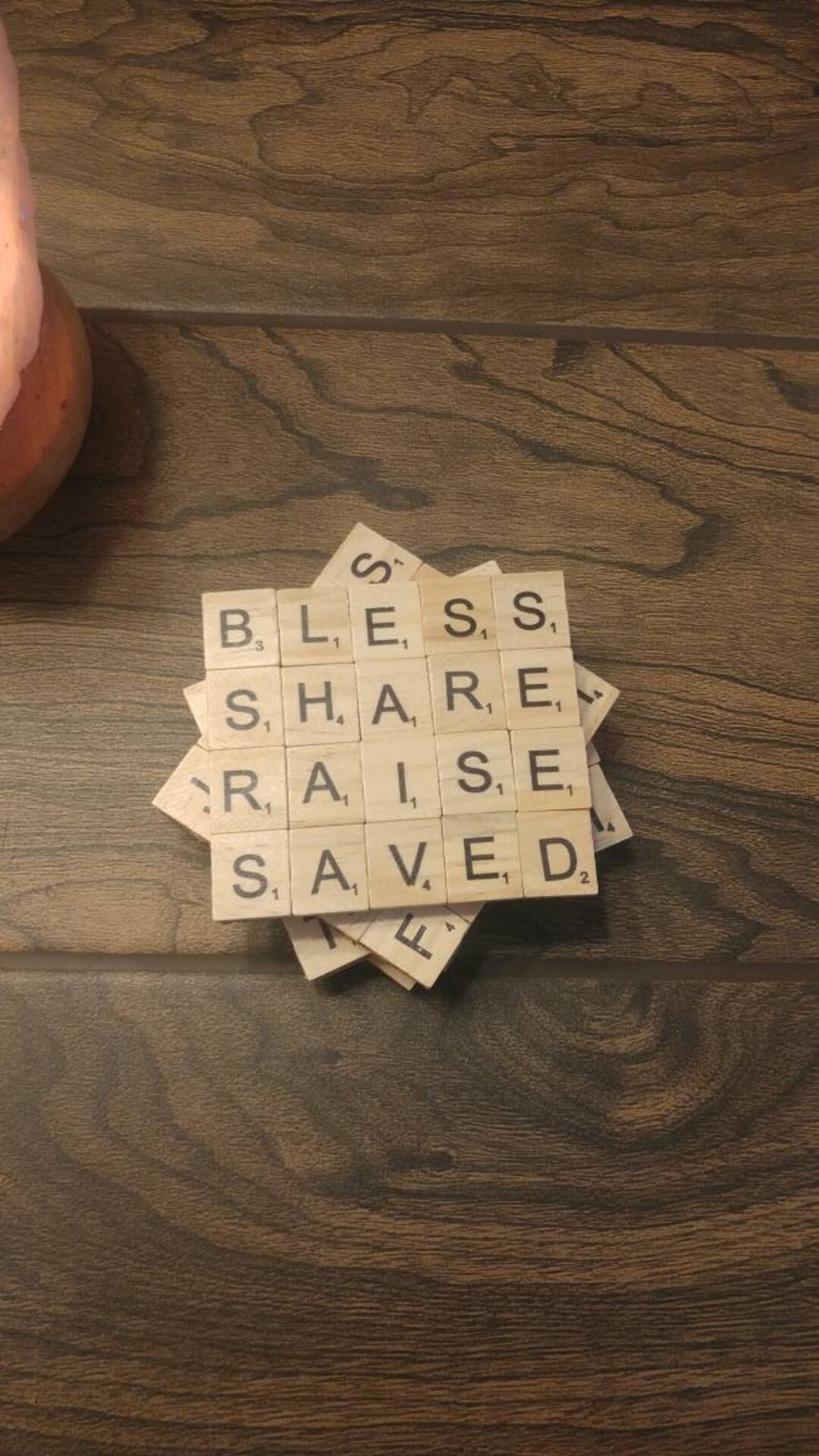 Faith Theme Scrabble Tile Coasters - Etsy