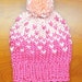 Cotton Candy Tiny Heart Hat - Etsy