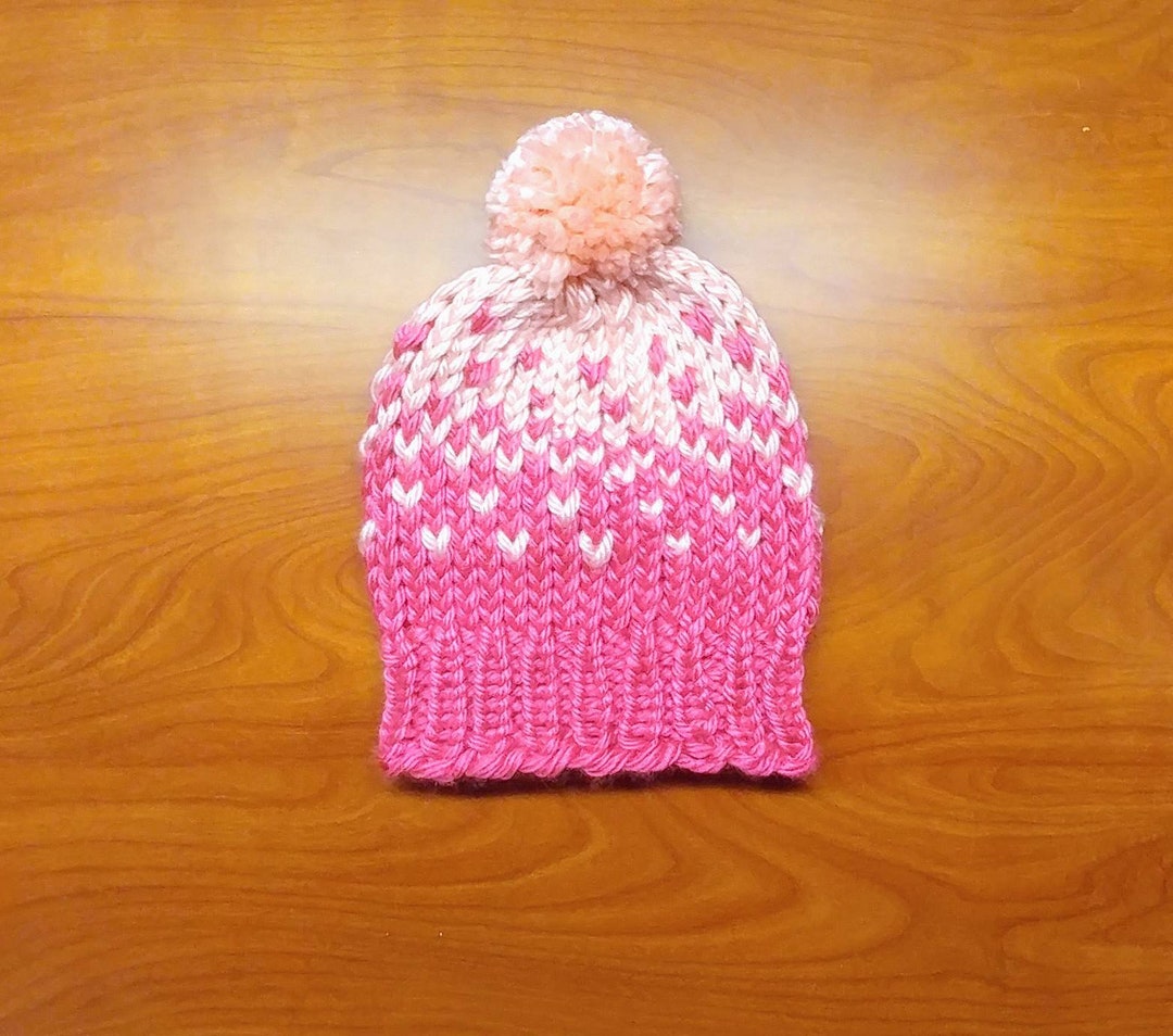 Cotton Candy Tiny Heart Hat - Etsy