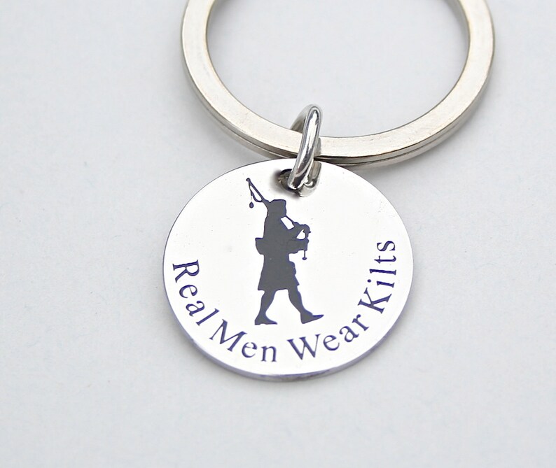 Real Men Wear Kilts , Scottish Highland Piper Charm, Celtic, Highland ...