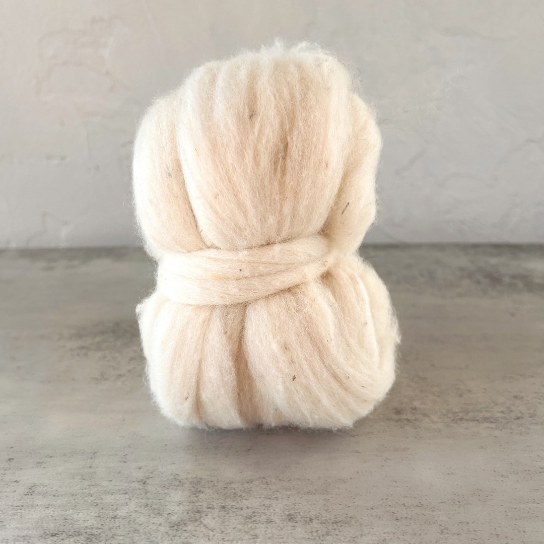 2oz Core Wool Roving, Wool for Needle Felting - Etsy
