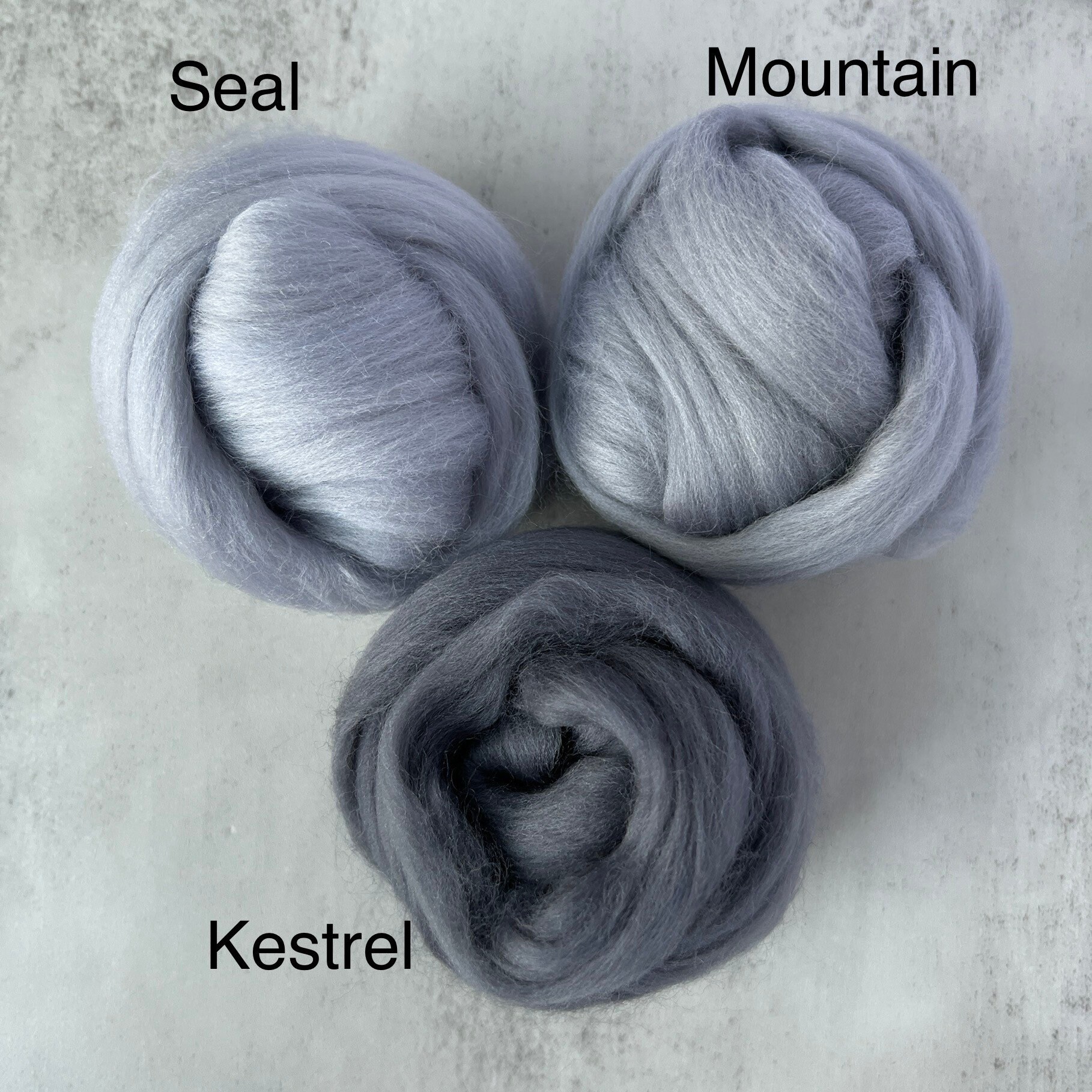2oz Mountain Merino Wool Roving Needle Felting Wool Gray - Etsy