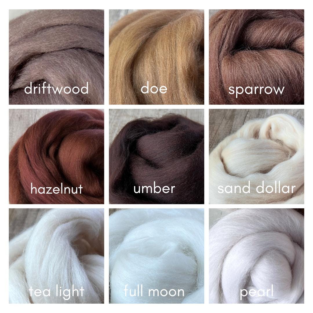 Choose 4 Colors in Merino Wool - Etsy