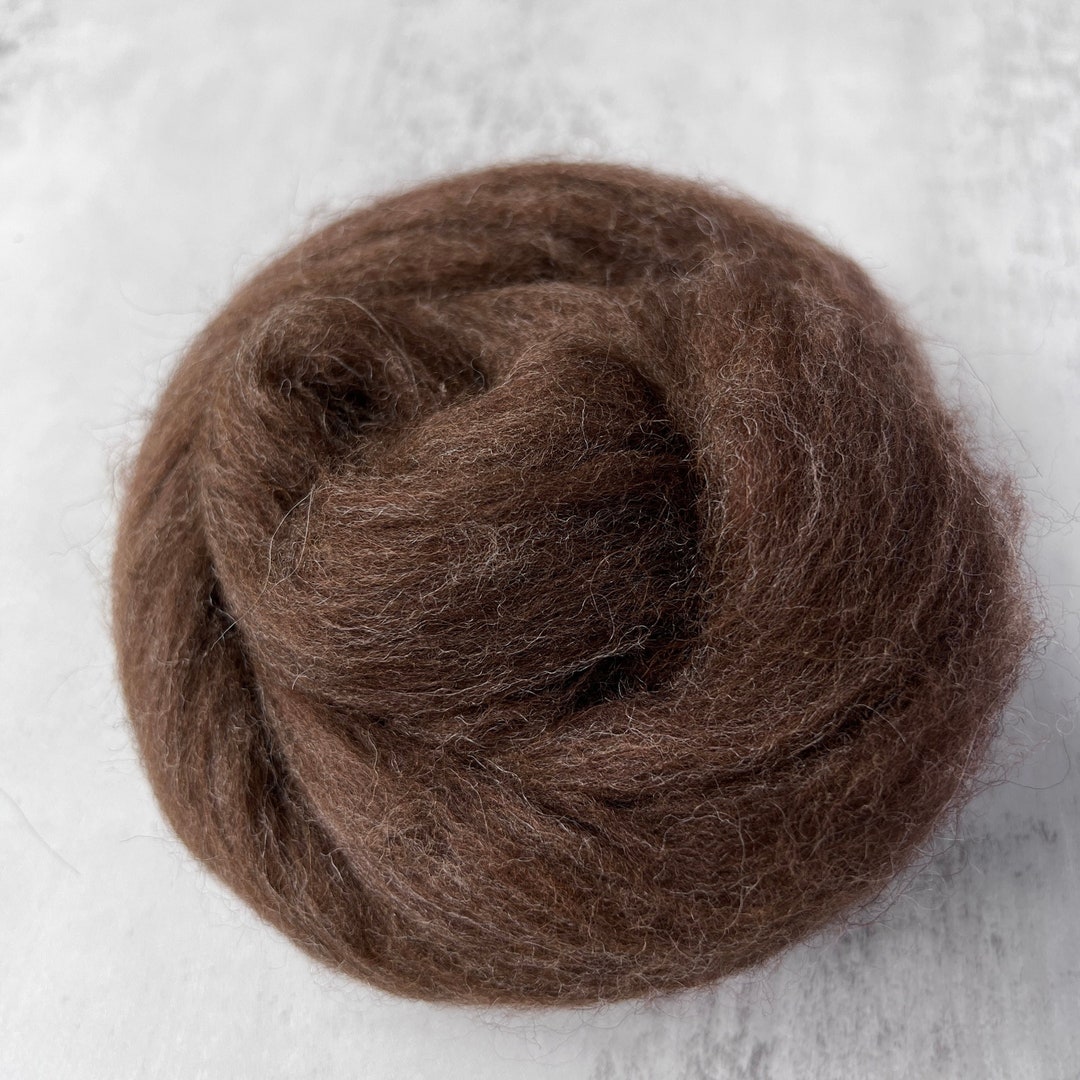 1oz Otter Carded Batt Needle Felting Wool Wool Batting - Etsy