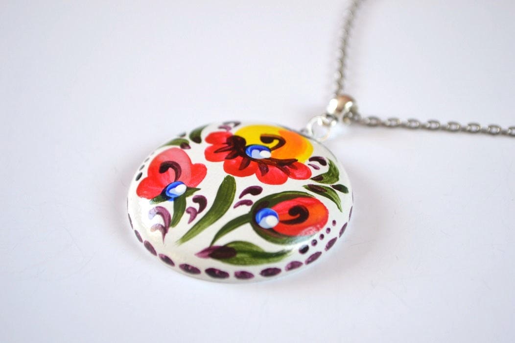 Rainbow Jewelry Colorful Necklace Womens Gift Womens - Etsy