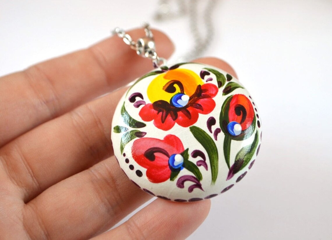 Rainbow Jewelry Colorful Necklace Womens Gift Womens - Etsy