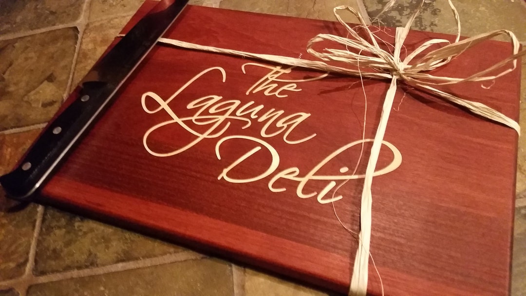 Custom Monogram Inlay Cutting Boards for Weddings or Gifts - Etsy