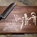 8x12x3/4 Pulp Kitchen - Pulp Fiction Cutting Board, Chef Gift, Artsy ...