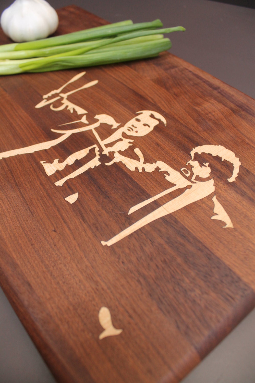 8x12x3/4 Pulp Kitchen - Pulp Fiction Cutting Board, Chef Gift, Artsy ...