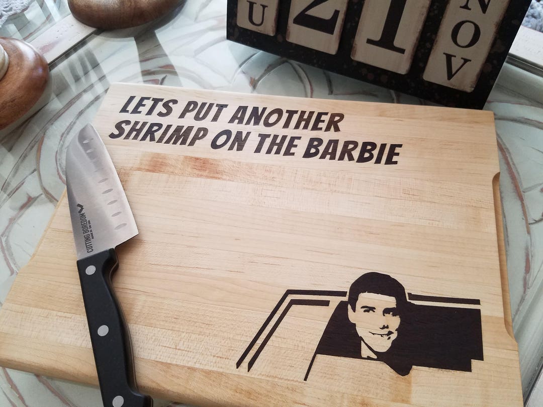 8x12 Dumb Cutting Board With Custom Inlay. Personalized, Gift for Her ...