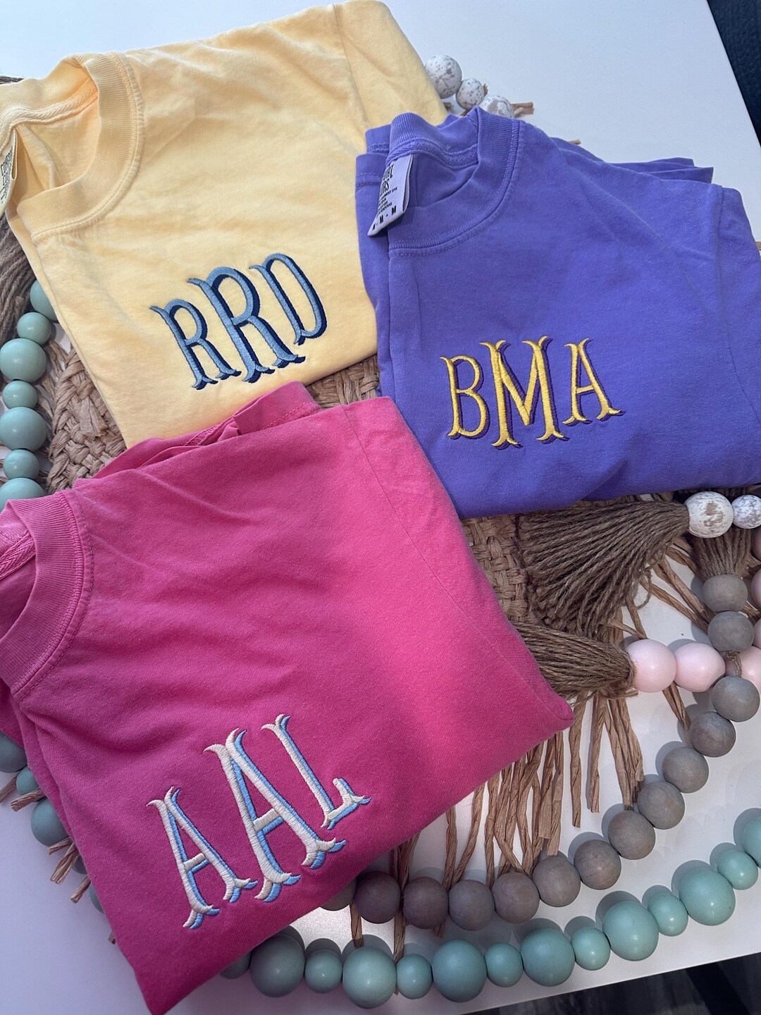 Monogram Shirt, Shadow Block Monogram, Longsleeve Tshirt, Monogram ...