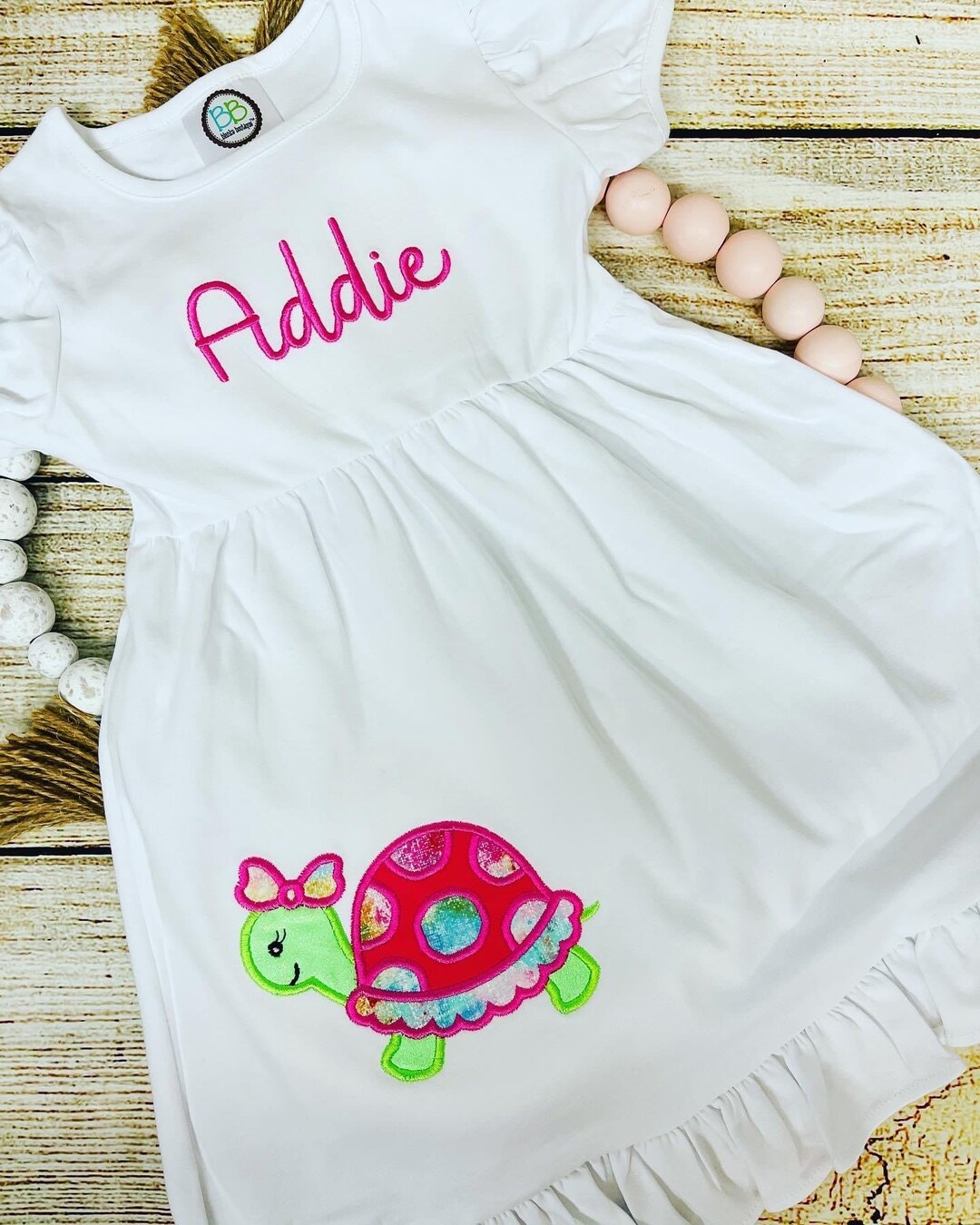Turtle Dress, Turtle Outfit, Turtle Shirt, Personalized Turtle Dress ...