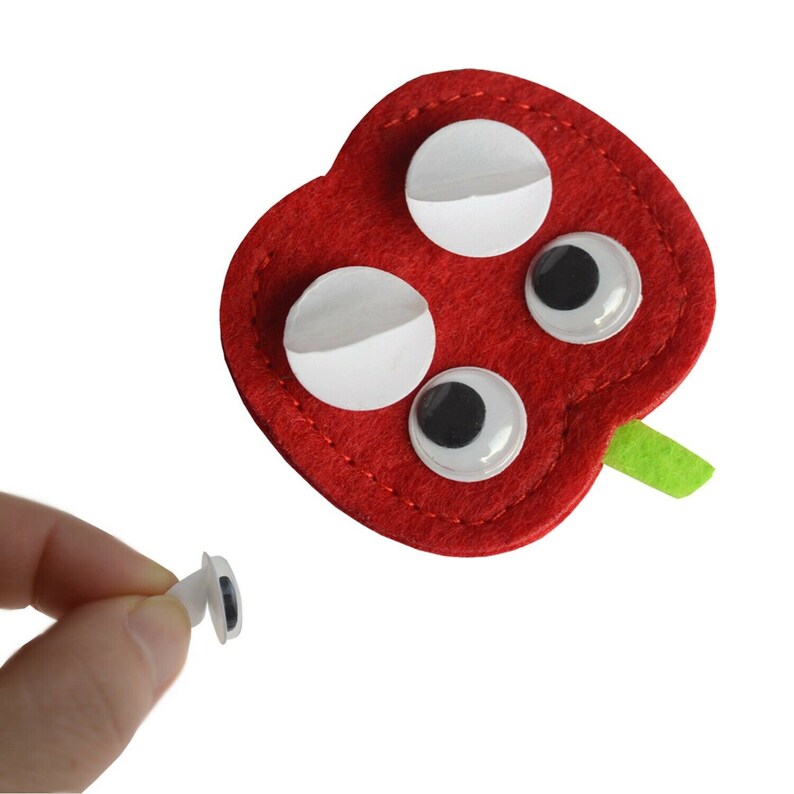 Googly Wiggly Wobbly Craft Eyes Self Adhesive Stickers Many Etsy Uk