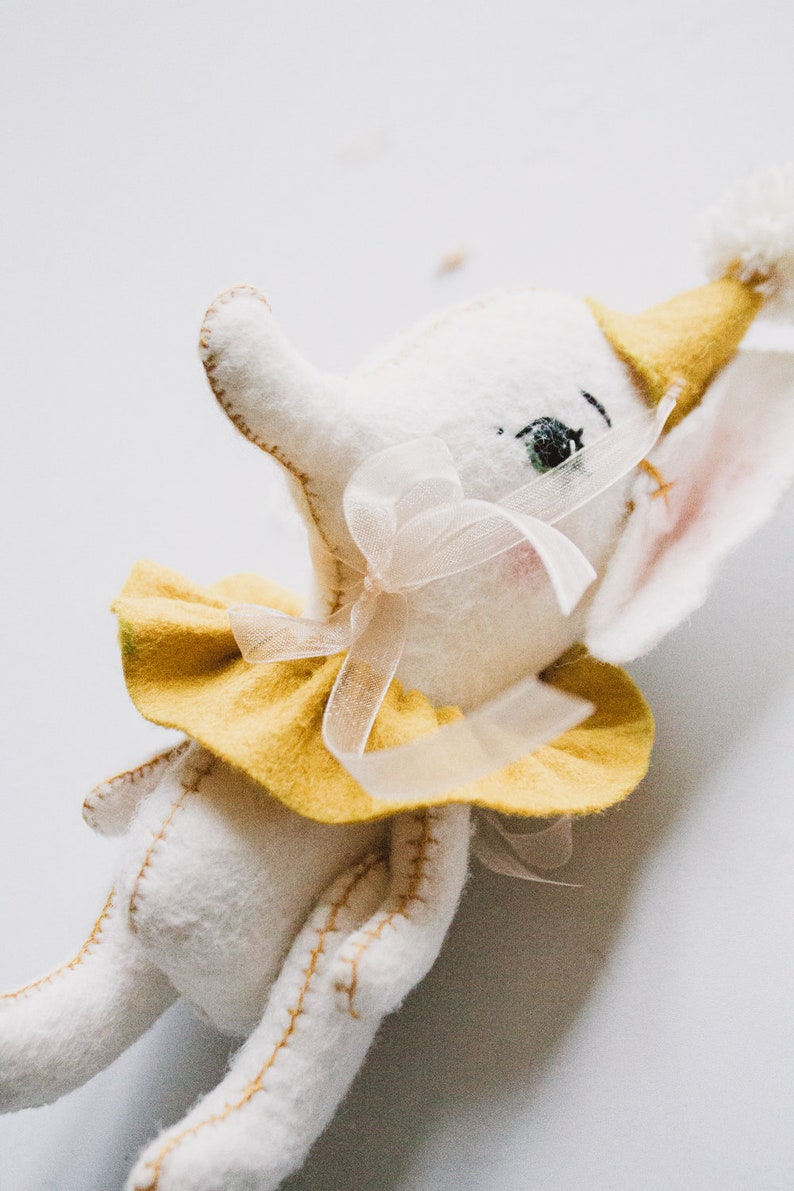 Pdf Hand Sewing Doll Pattern Elephant Doll Pattern Animal - Etsy