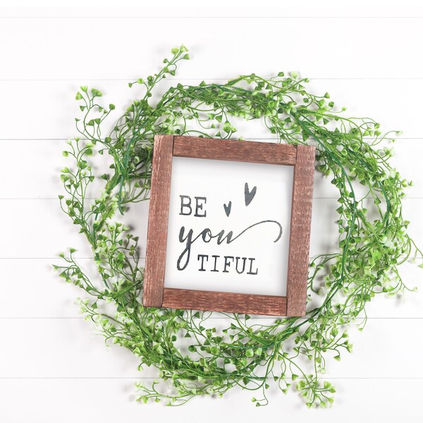 Beyoutiful Sign - Etsy