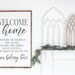 Welcome Home Sign, Welcome Sign, You Belong Here, Entryway Sign ...