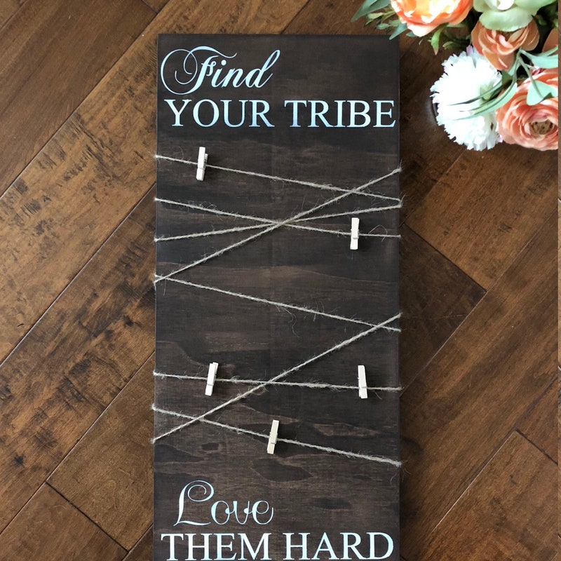Tribe Sign - Etsy