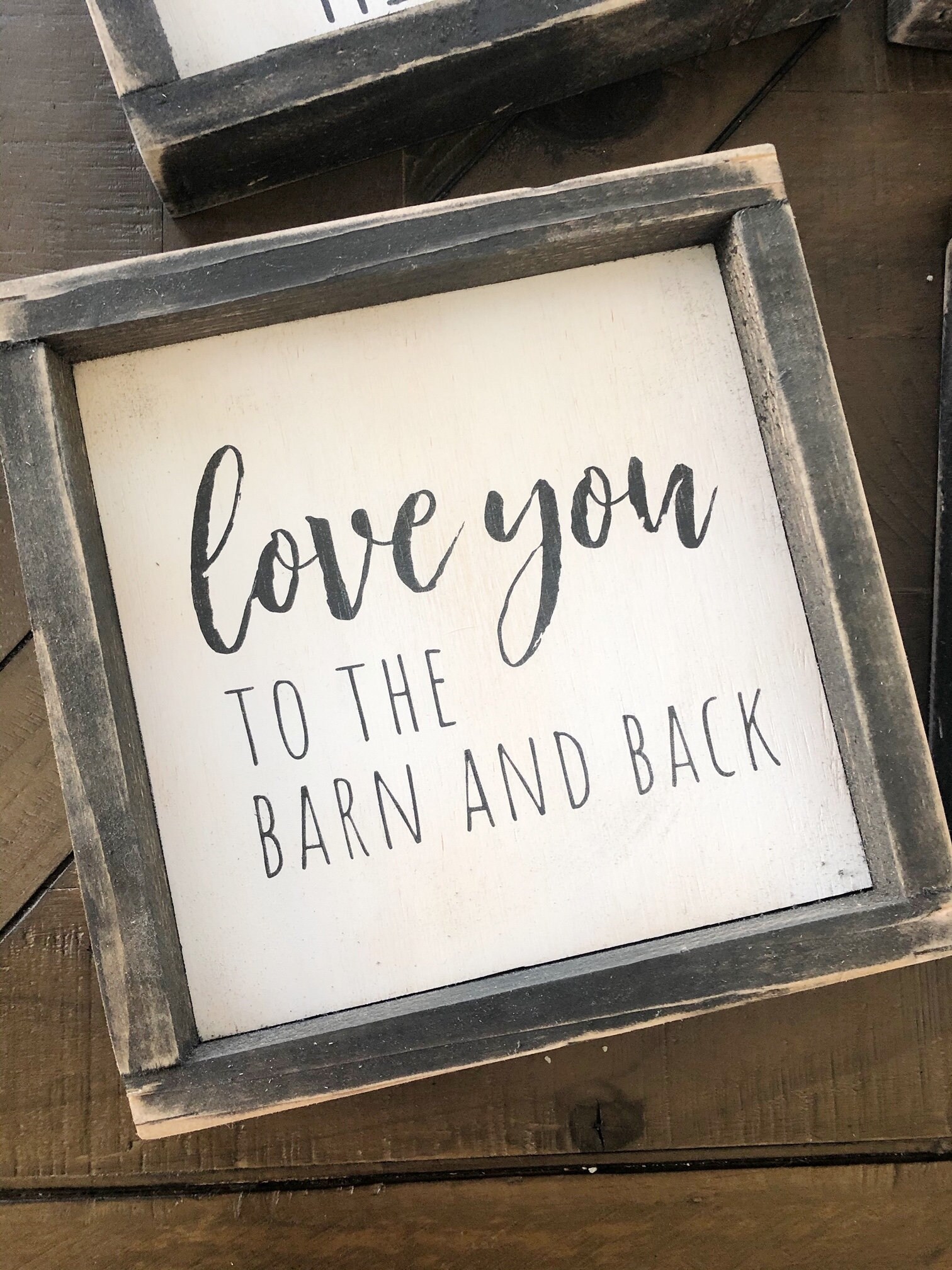 Farmhouse Signs Mini Signs Farm Style Decor Barn Signs | Etsy