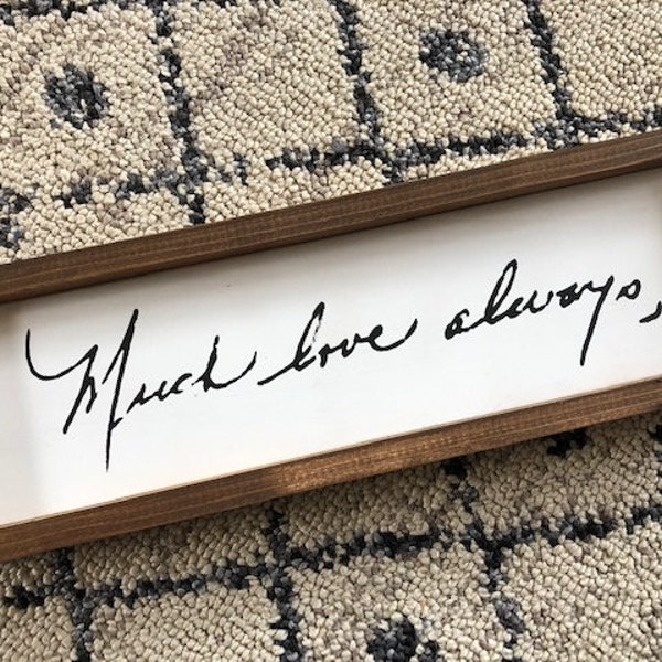Custom Handwriting Sign - Etsy
