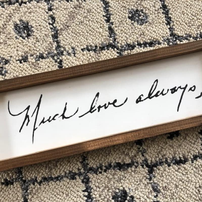 Handwriting Wall Art - Etsy