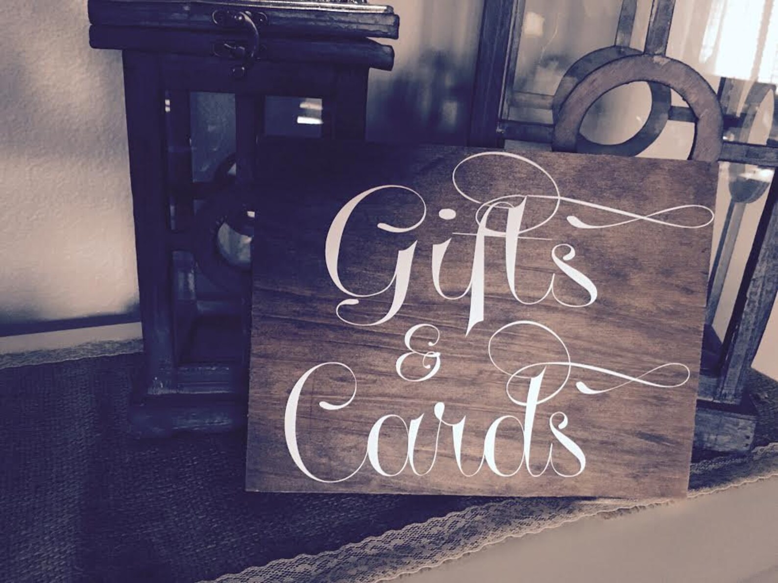 Gifts and Cards Signhandmade Wedding Decorwedding Gift Table - Etsy