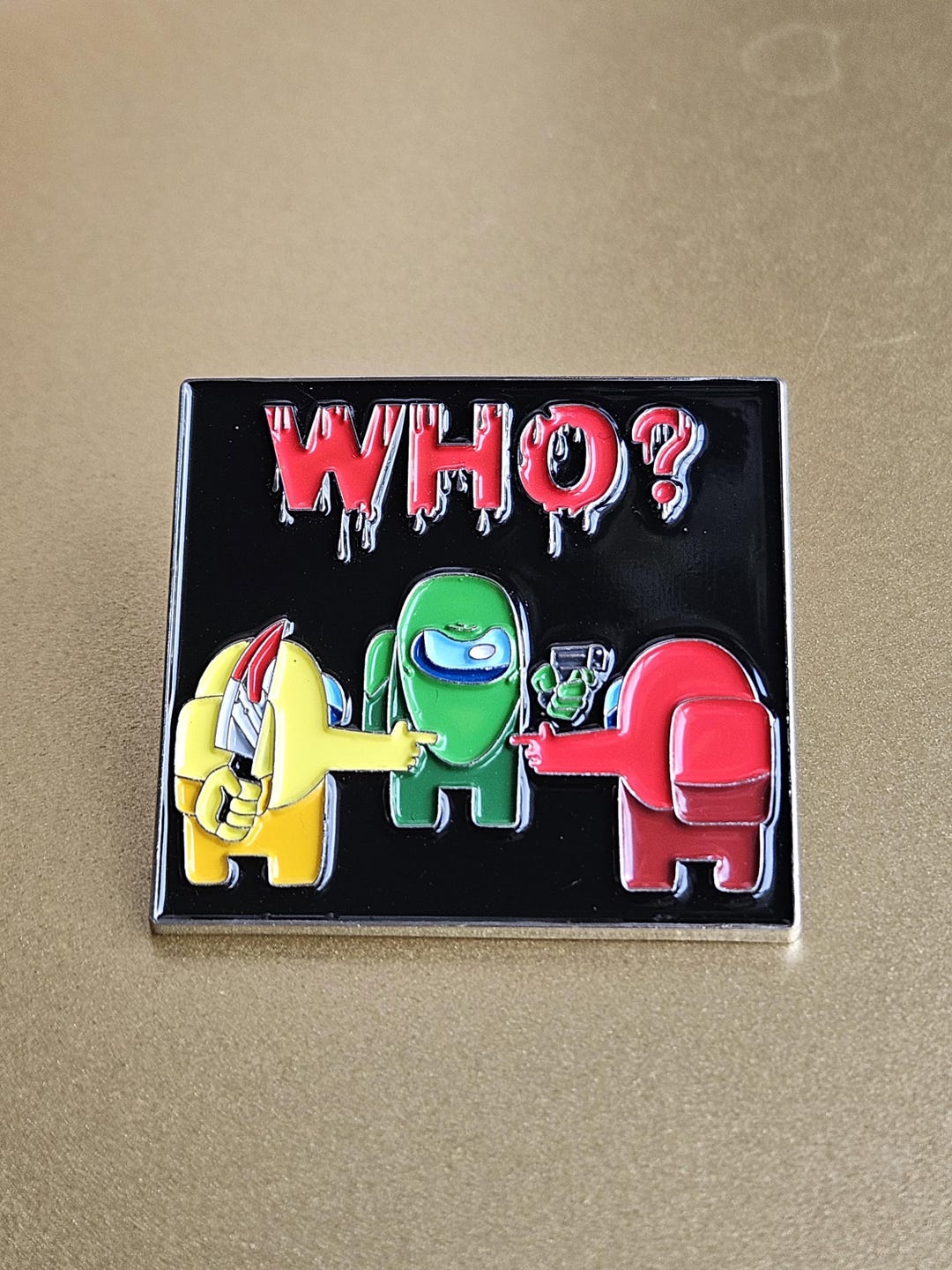 Cartoon Pin. Among Us Pin. Backpack Accessories. Gift Idea. - Etsy