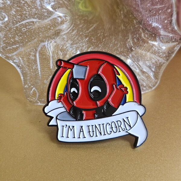 Deadpool Pin. Superhero Enamel Pin. Movie Pin. Backpack Accessories. - Etsy