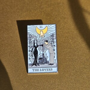 The Lovers Enamel Pin. the Addams Family. Enamel Pin. TV Show Pin ...