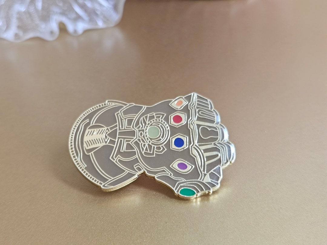 Infinity Gauntlet Pin. Avengers Enamel Pin. Movie Pin. Thanos. - Etsy