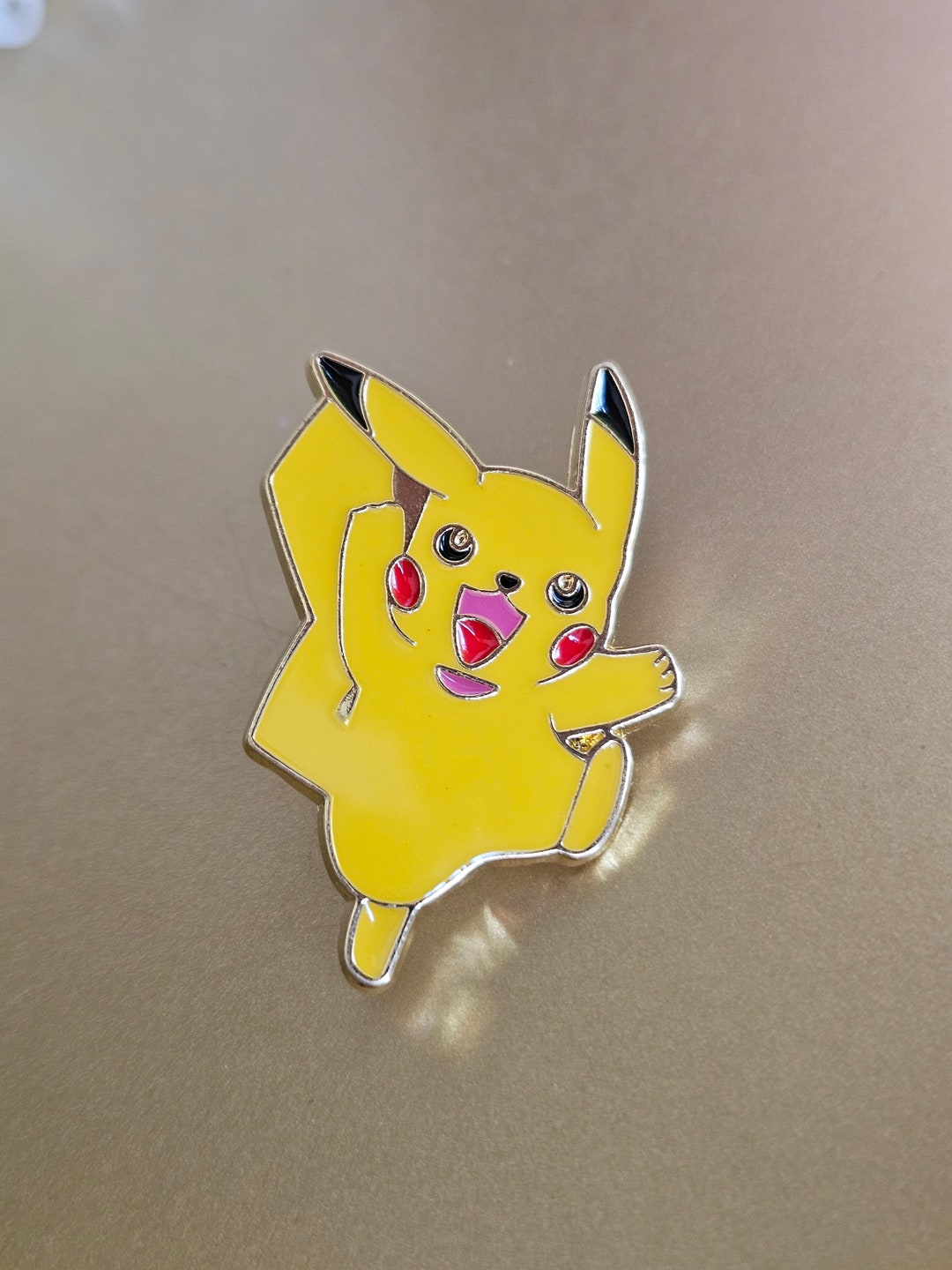 Pikachu Pokemon Pin / Cartoon Enamel Pin - Etsy