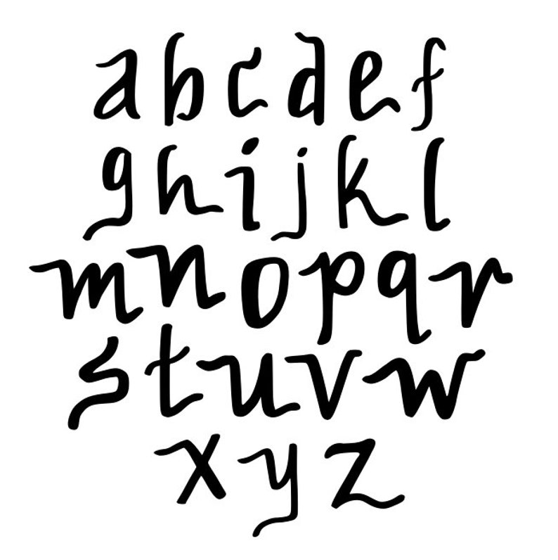 Multiple Novelty Alphabets Bundle, Hand Drawn Alphabets SVG/PNG Bundle ...