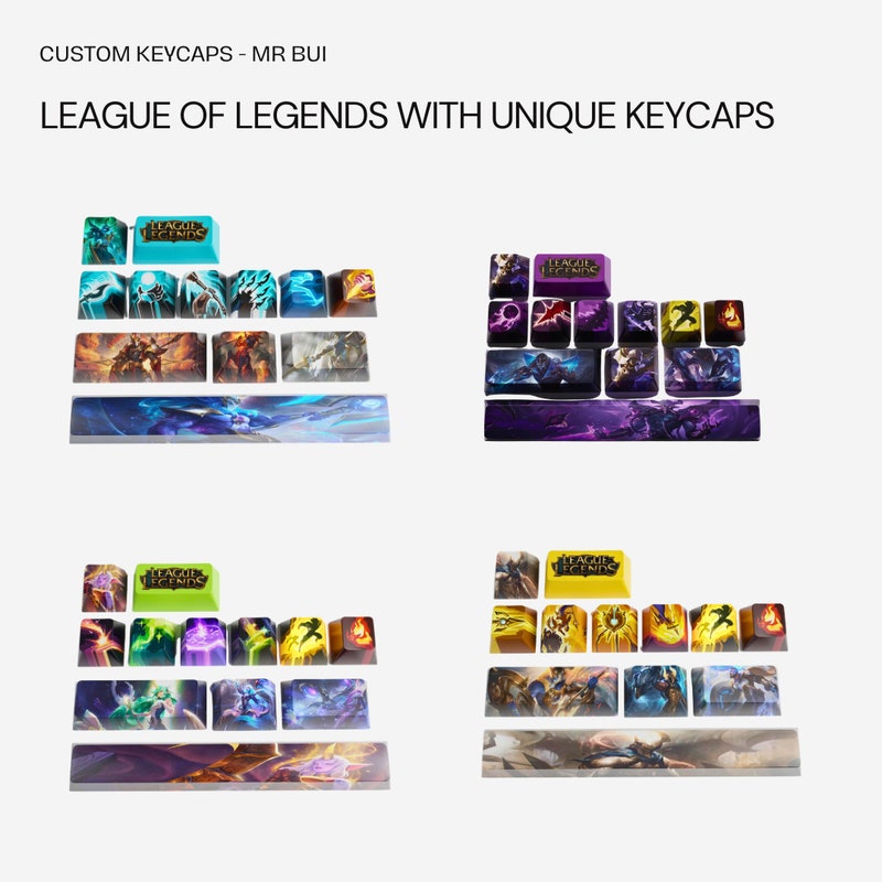 League of Legends Keycaps - Etsy