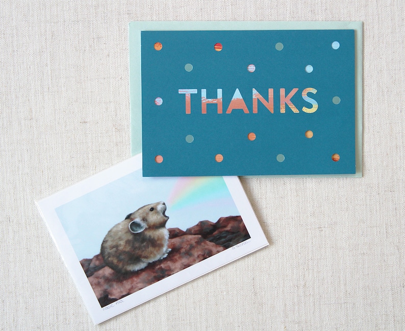 Mini Pika Art Print With Original Artwork by Sarah Becktel. - Etsy