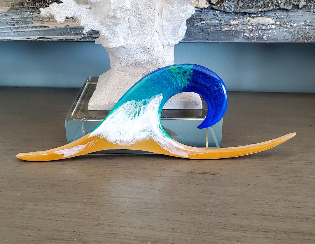 Beach Wave Beach Art Wall Hanging, Surfer Room Decor, Surfer Room ...