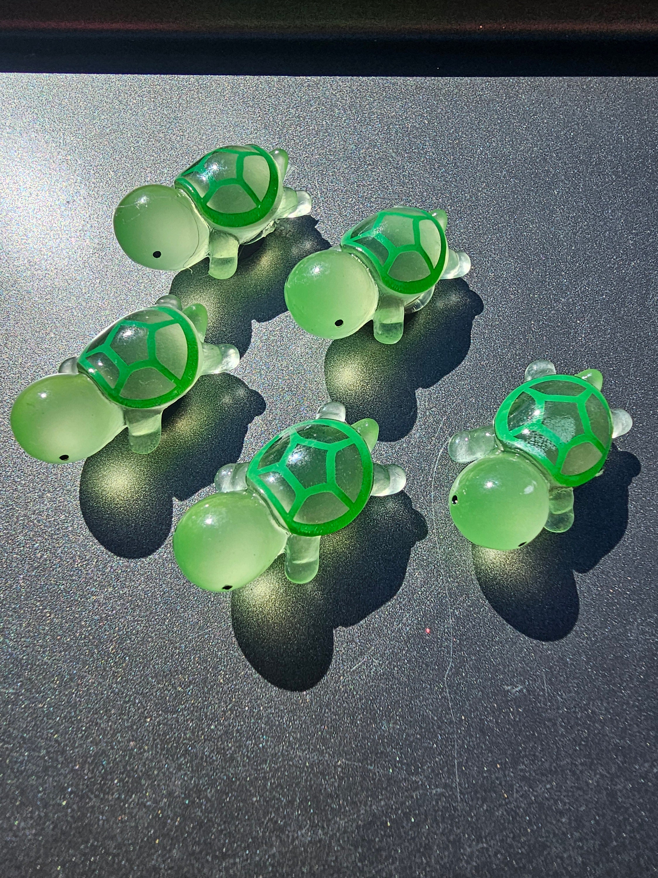 Glow in the Dark Refrigerator Turtle Magnets, Sea Turtle Magnets ...