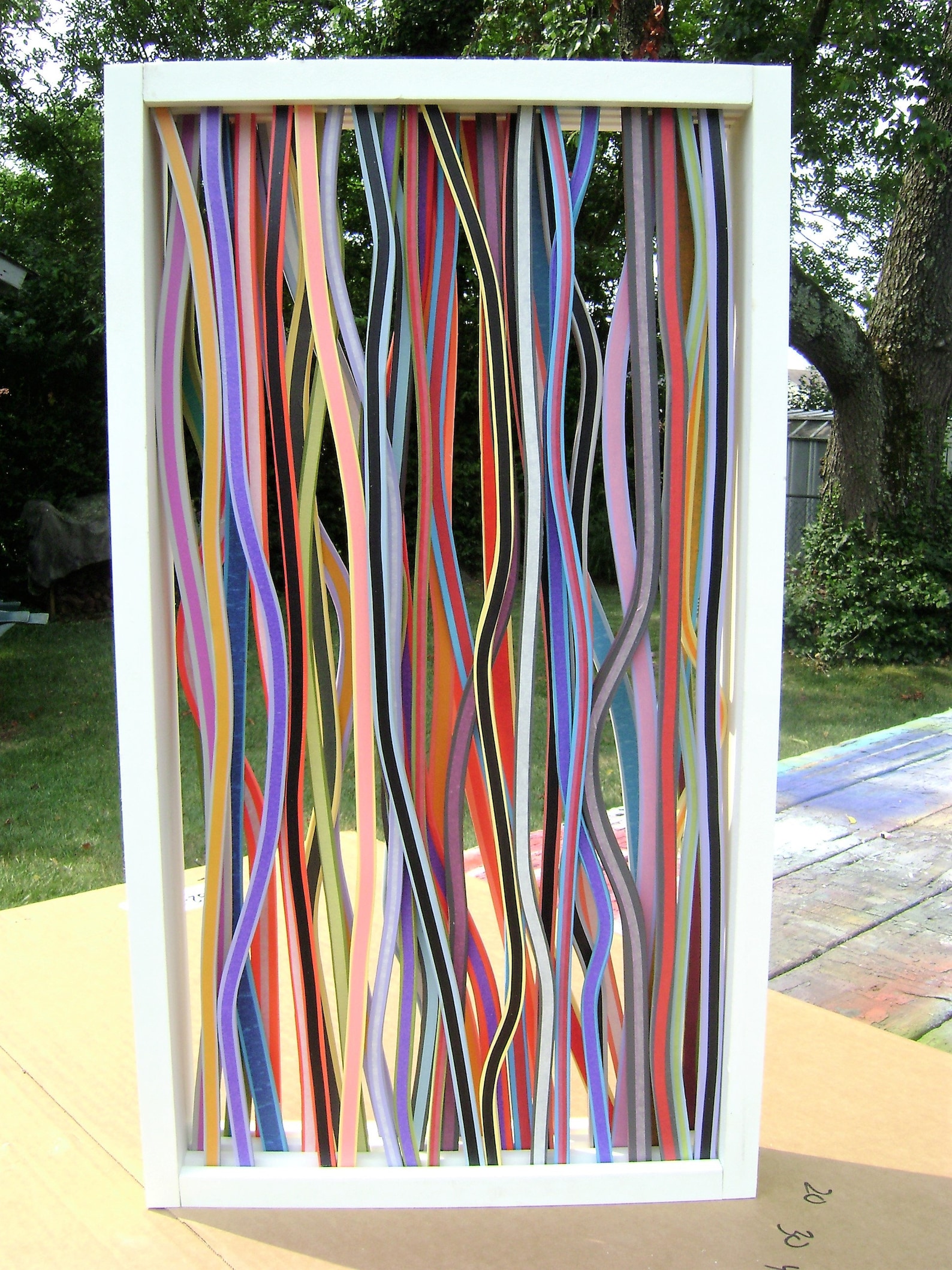 Wall Sculpture/pvc and Paper Wall Art/office Art/3d Wall - Etsy