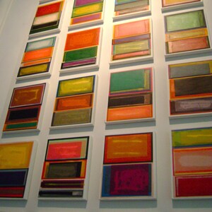 Wall Sculpture/rothko Tribute/collage Sculpture/office Art/mixed Media ...