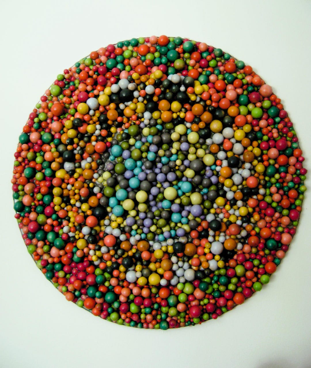 Wall Art/sculpture/office Art/round Sculpture/balls/assemblage Wall Art ...