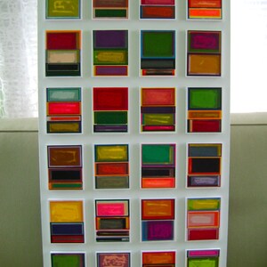 Wall Sculpture/rothko Tribute/collage Sculpture/office Art/mixed Media ...