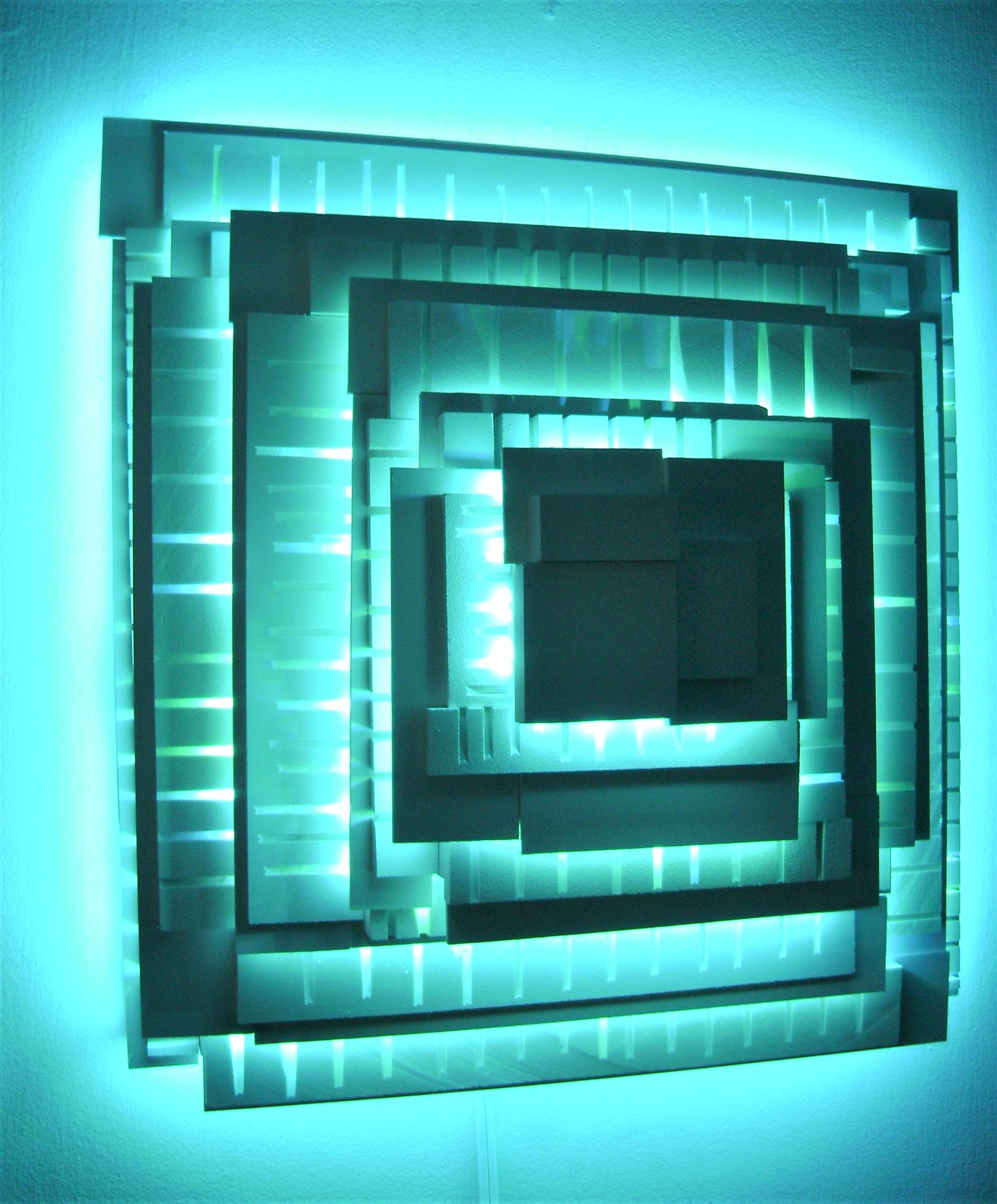 Led Pvc Wall Sculpture/light Sculpture/architectual Wall | Etsy